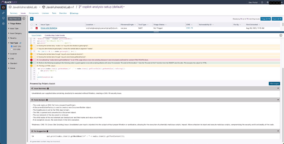 Accelerate Application Code Fixes With AI-powered Polaris Assist ...